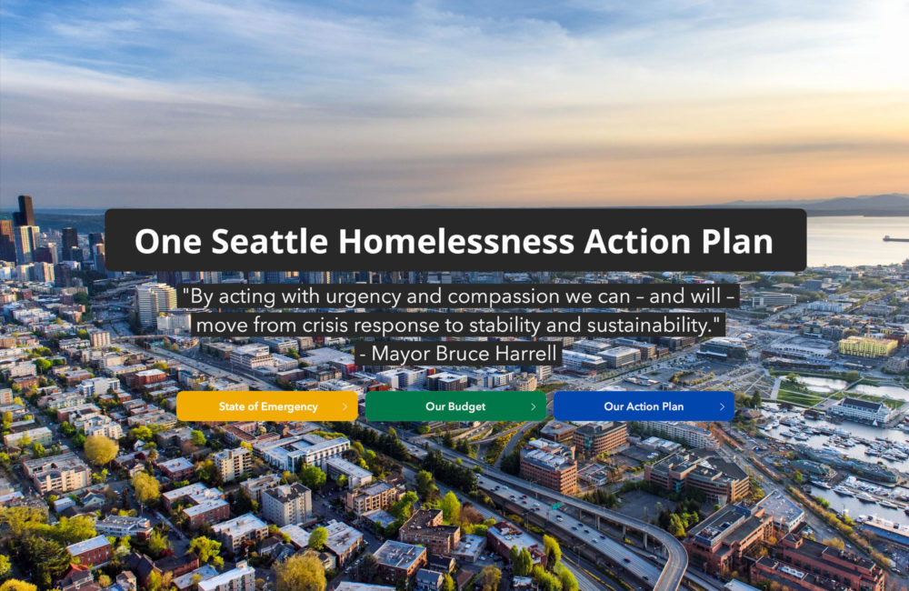 Mayor Bruce Harrell Announces One Seattle Homelessness Action Plan ...