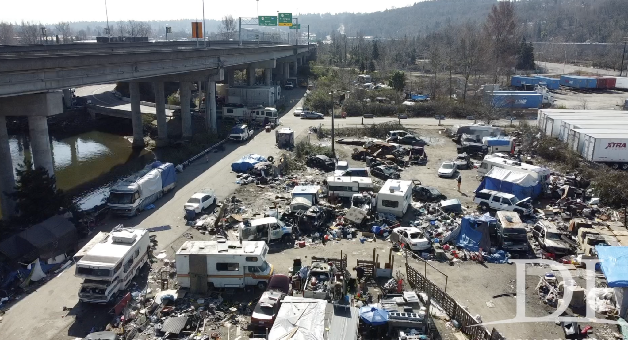 Seattle Set to Clear Sprawling 1st Avenue Bridge Encampment | Fix ...